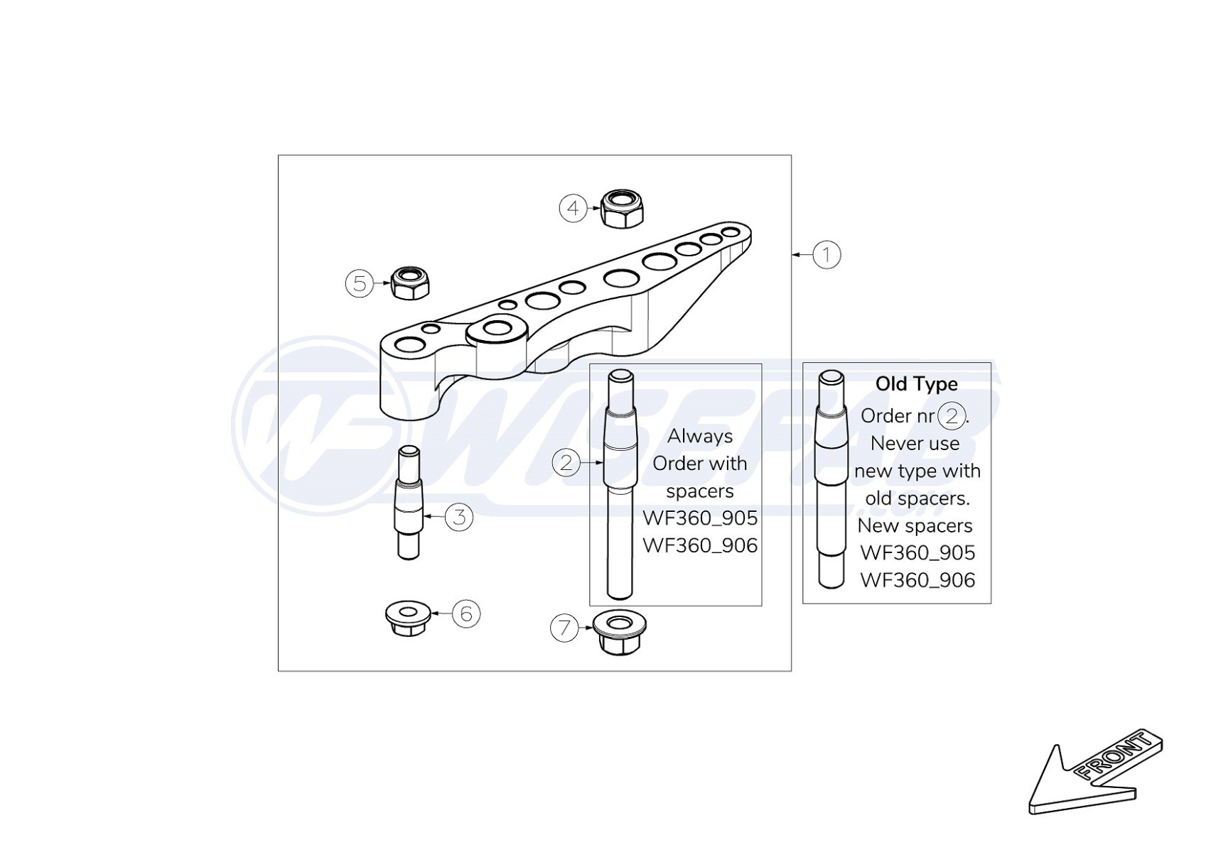 Wisefab E36 Drift Angle suspension kit