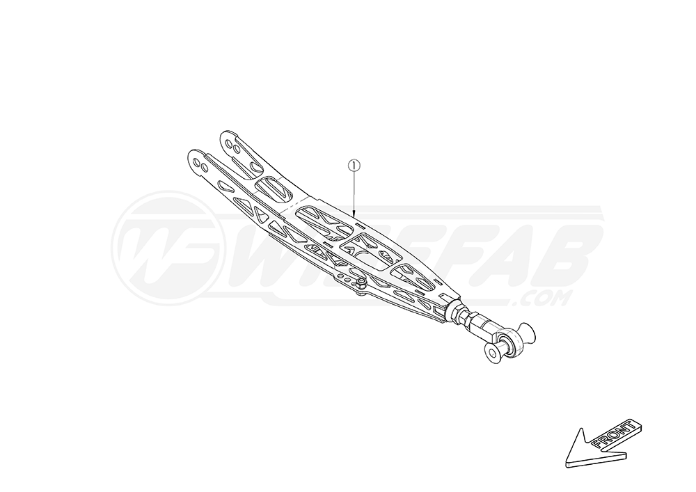 BMW E36, E46 Rear Upper Control Arm