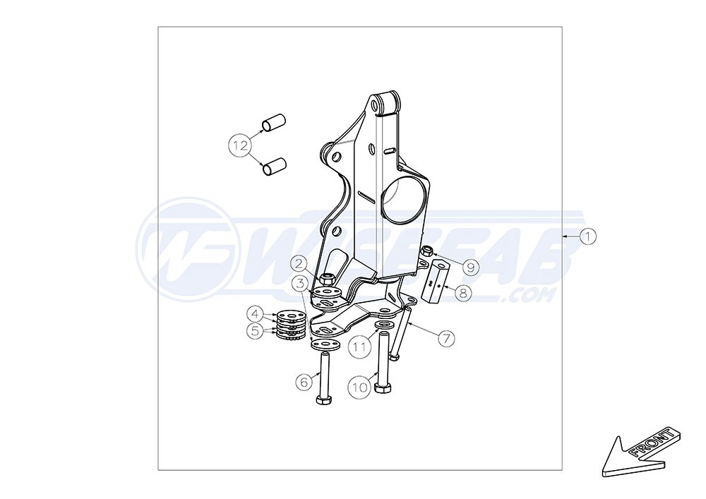 Wisefab Nissan S14 Front Angle Kit with Rack Relocation - Upgrade Your ...