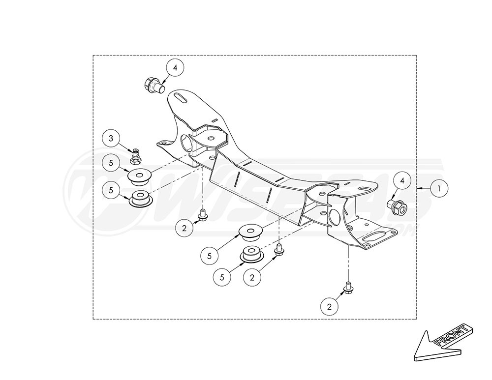 Relocate your Nissan 370Z steering rack with Wisefab kit