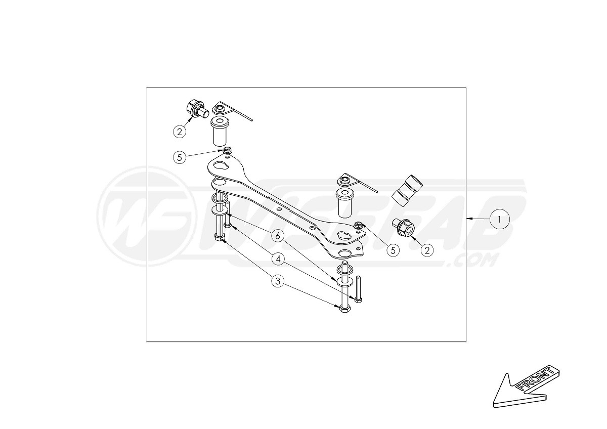 Ford Mustang S550 Hydraulic Steering Rack Conversion Kit