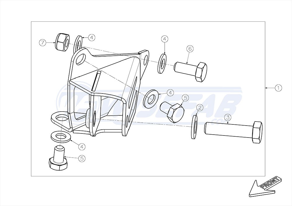MOD kit for Wisefab GT86 rear suspension kit by Wisefab