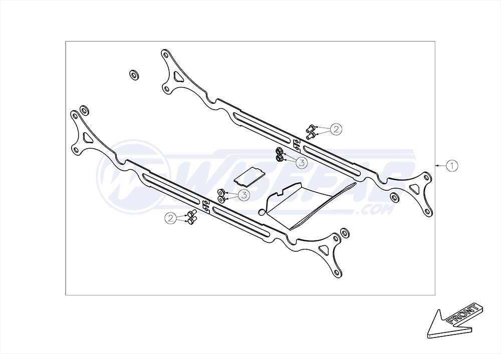 Steering Rack Conversion Jig