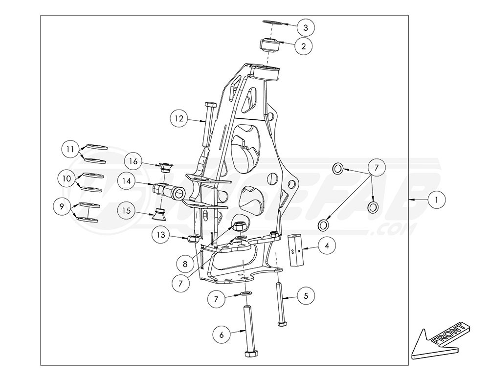 Wisefab angle kit for Corvette C5 and C6. Check it out!