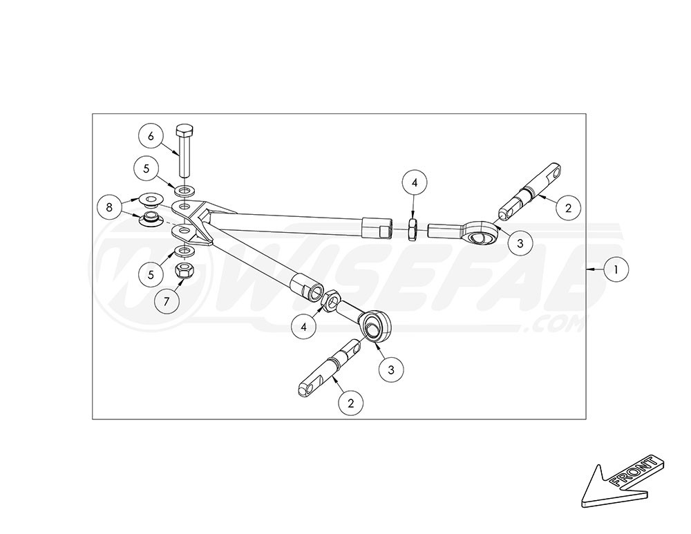 Wisefab angle kit for Corvette C5 and C6. Check it out!
