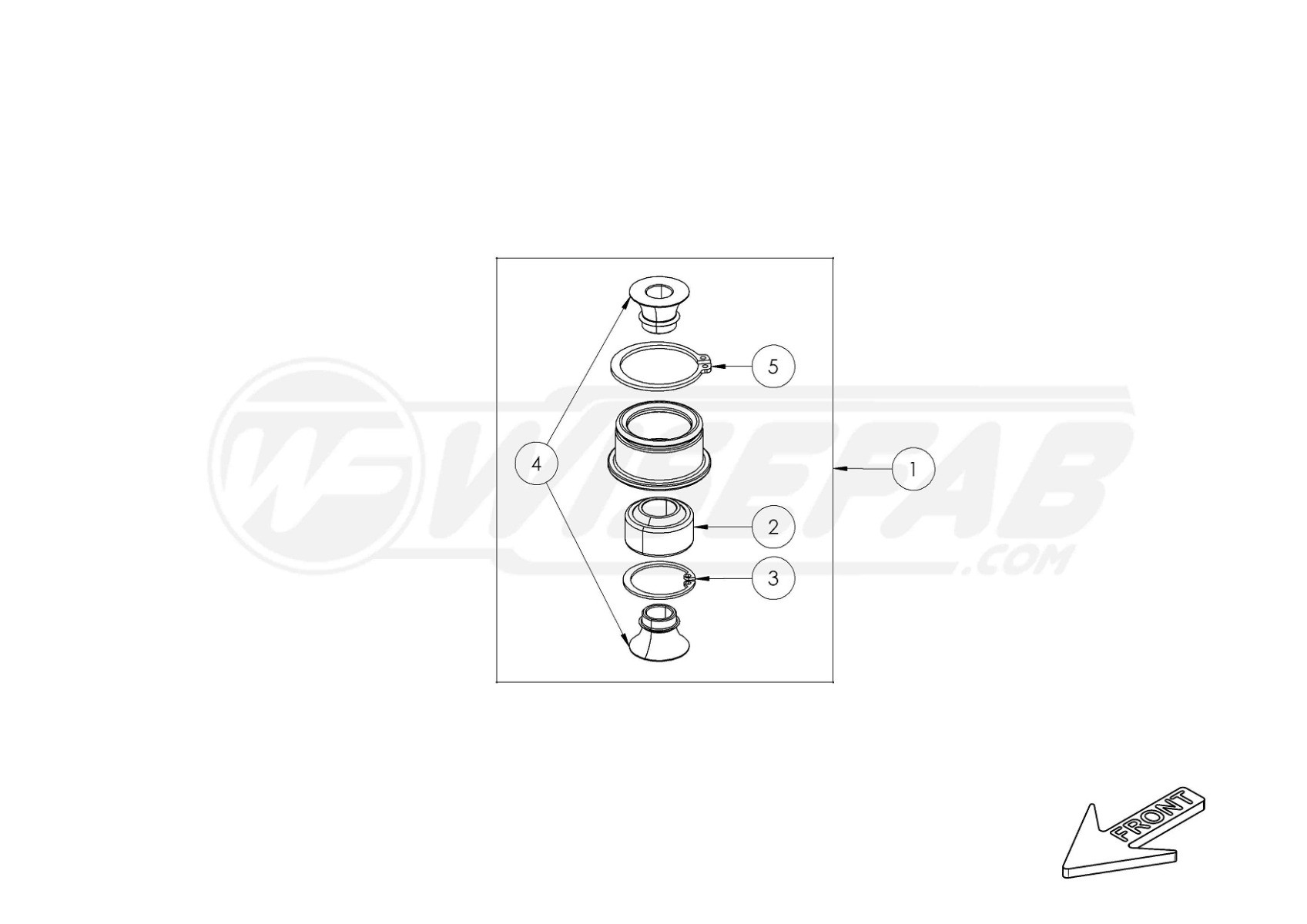 Corvette C5 / C6 rear suspension kit