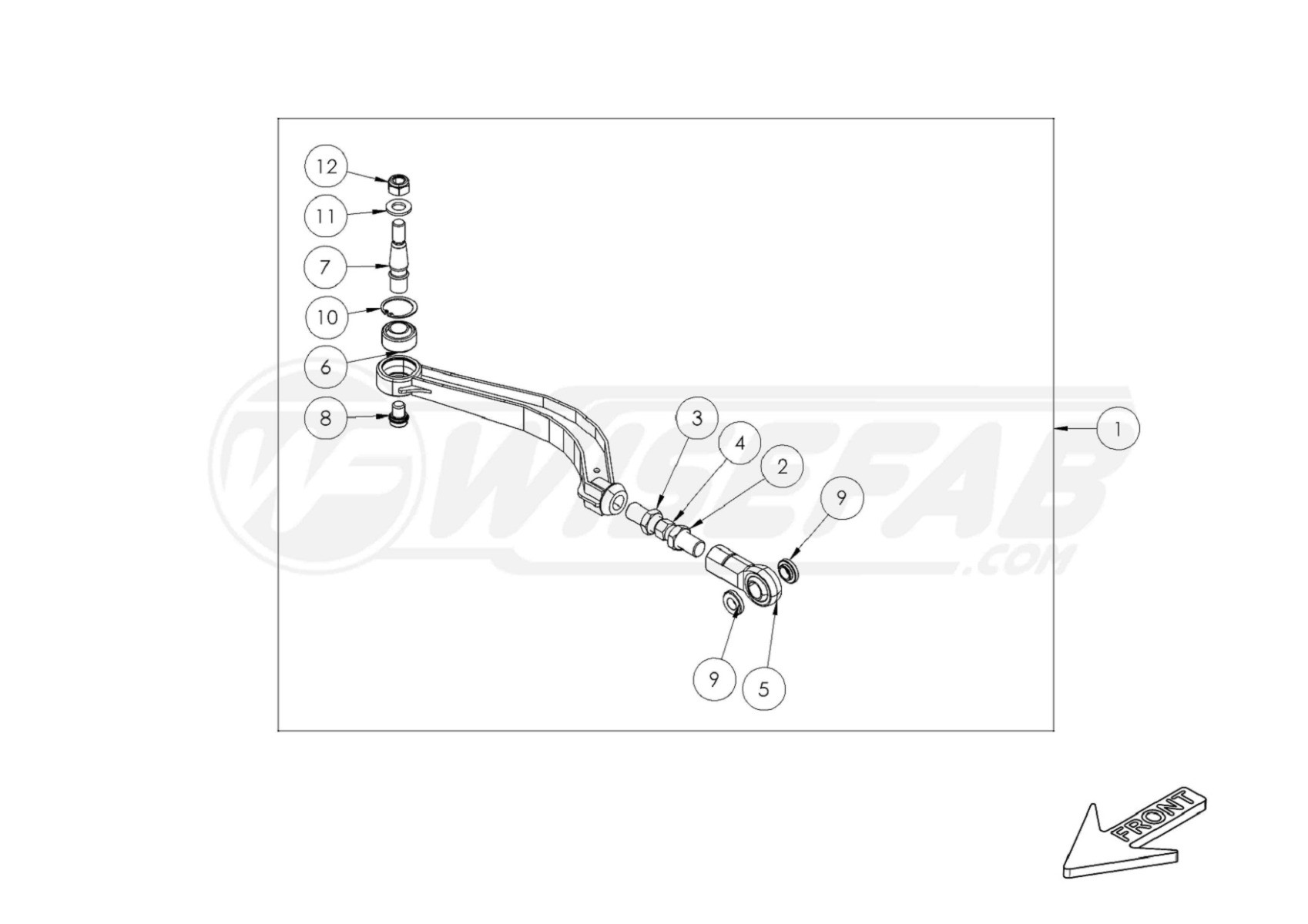 Corvette C5 / C6 rear suspension kit