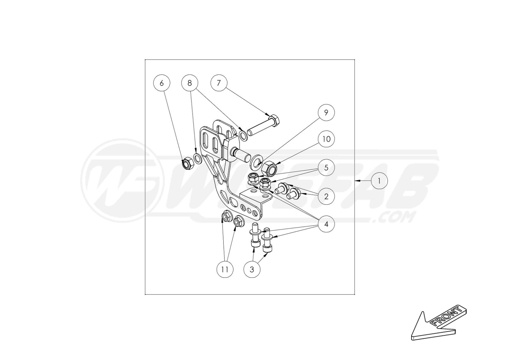 Corvette C5 / C6 rear suspension kit