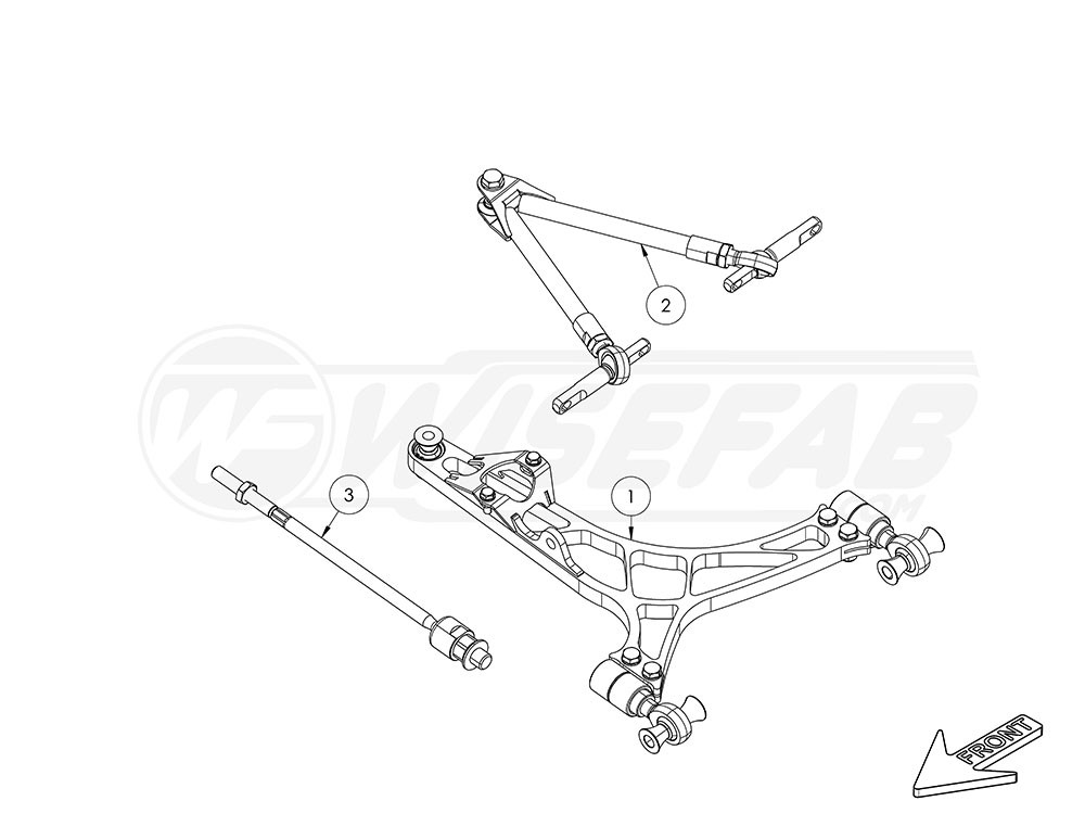 Go PRO with the Corvette control arm upgrade | Wisefab